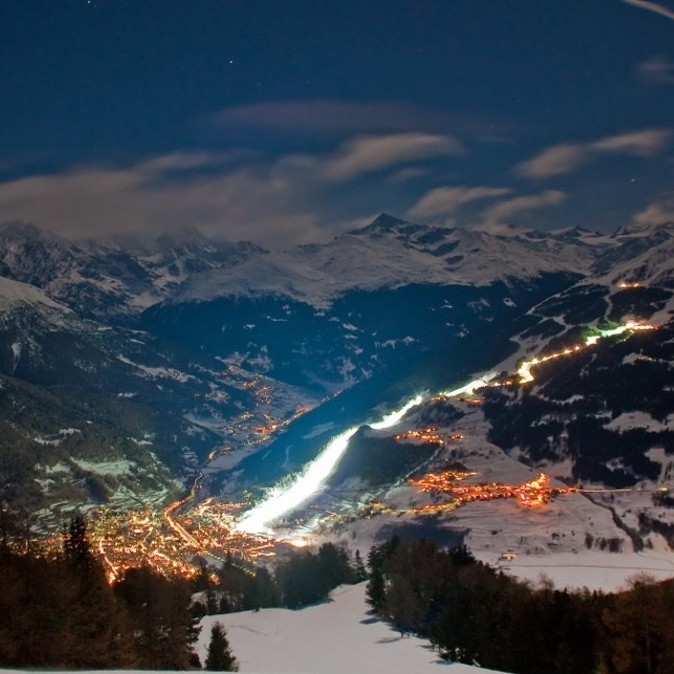 Night Skiing in Bormio - Winter 2022 - Valtellina